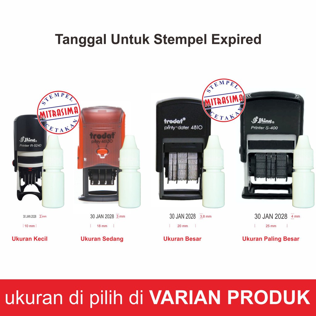 Jual Stempel Expired untuk Tanggal kadaluarsa produk | Shopee Indonesia