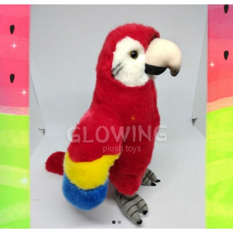 Jual Boneka Burung Red Macaw | Shopee Indonesia