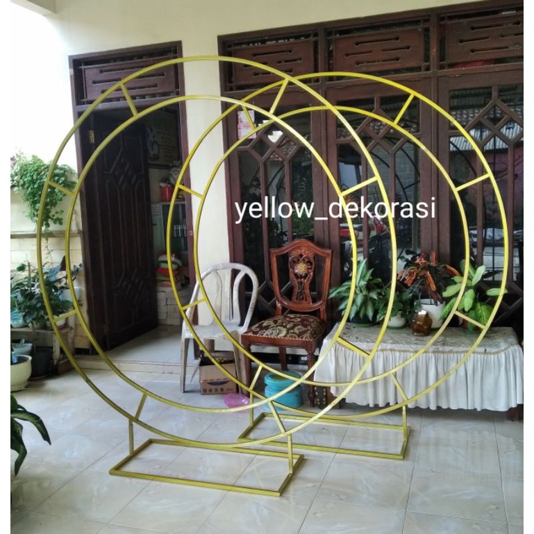 Jual RING LINGKARAN BESI BACKDROP DEKORASI WEDDING | Shopee Indonesia