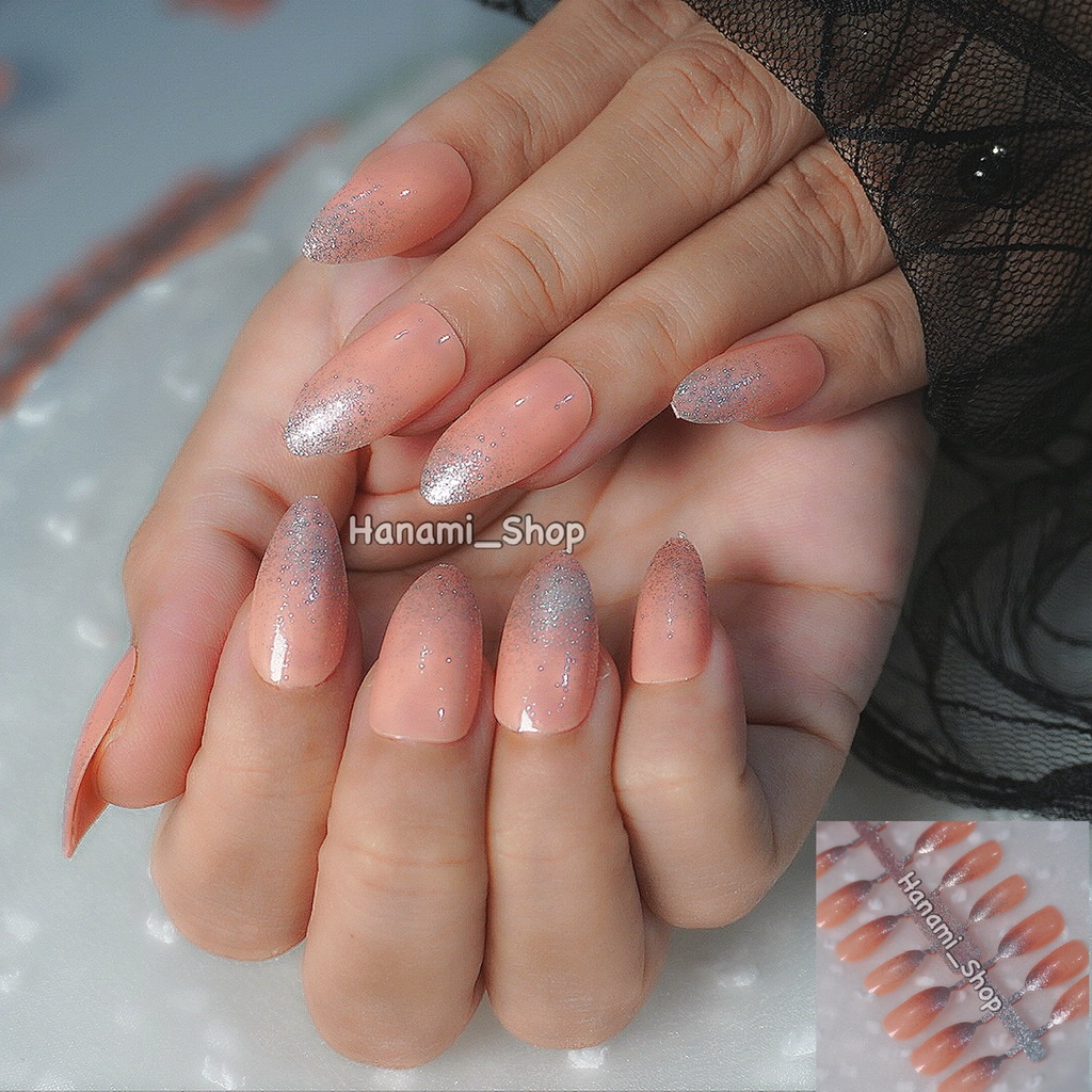 Jual kuku palsu french ombre gradasi fake nail gradation KPS | Shopee ...