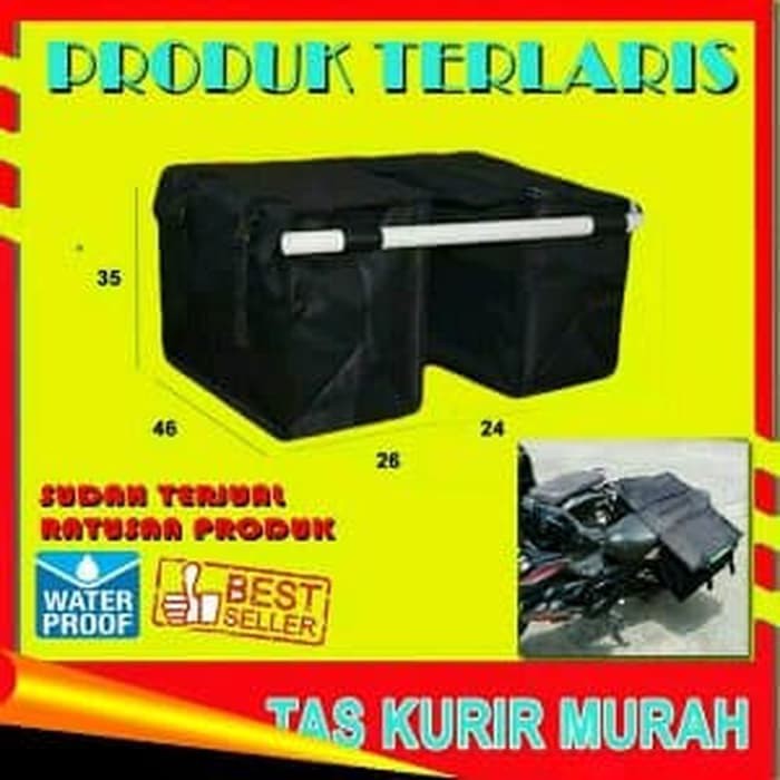 Jual Tas Pos Obrok Besar Tas Kurir Motor Tas Keranjang Motor Tas Kanvas ...