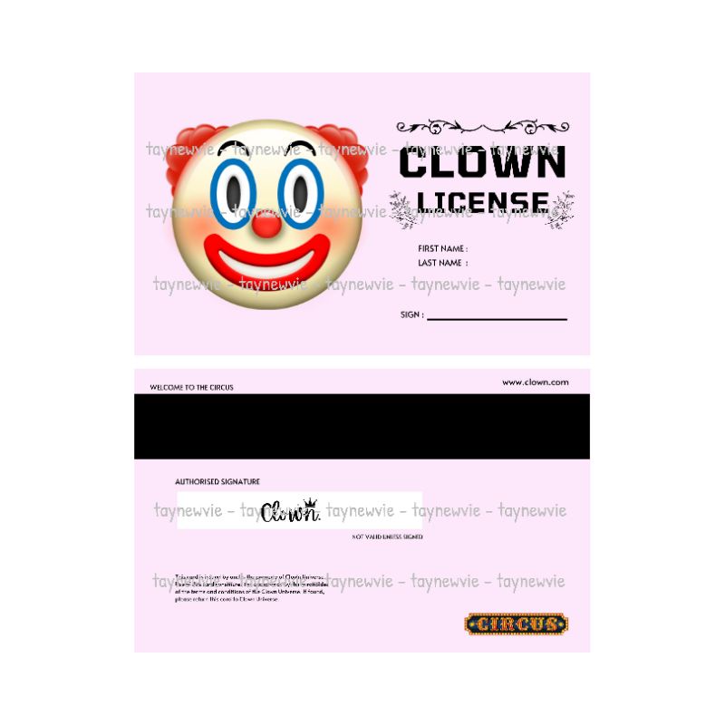 Jual Clown License | Shopee Indonesia
