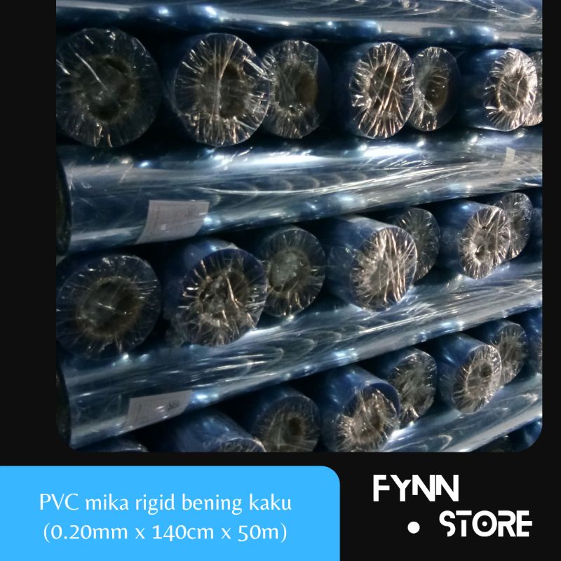 Jual PVC mika bening rigid kaku per roll tebal 0.20 mm | Shopee Indonesia