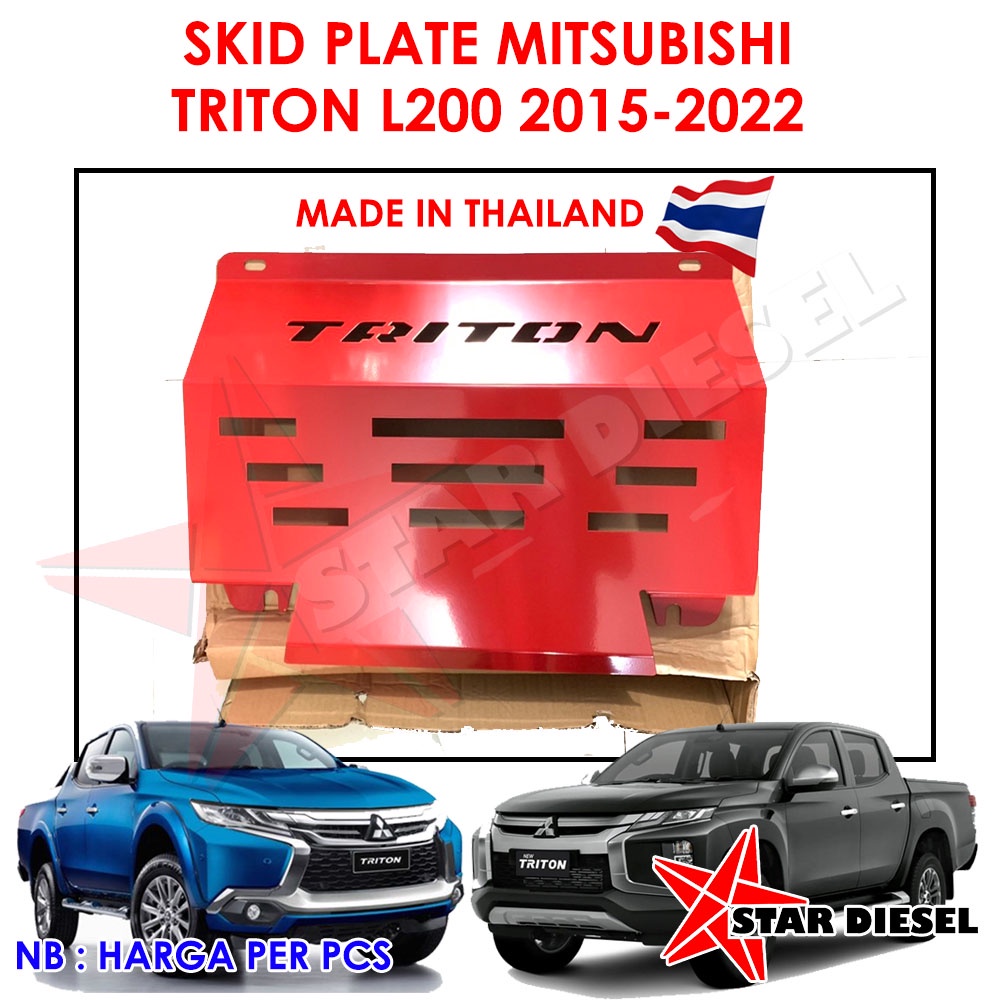 Jual 4X4 SKID PLATE MITSUBISHI L200 NEW TRITON ALAS KOLONG BESI TRITON ...
