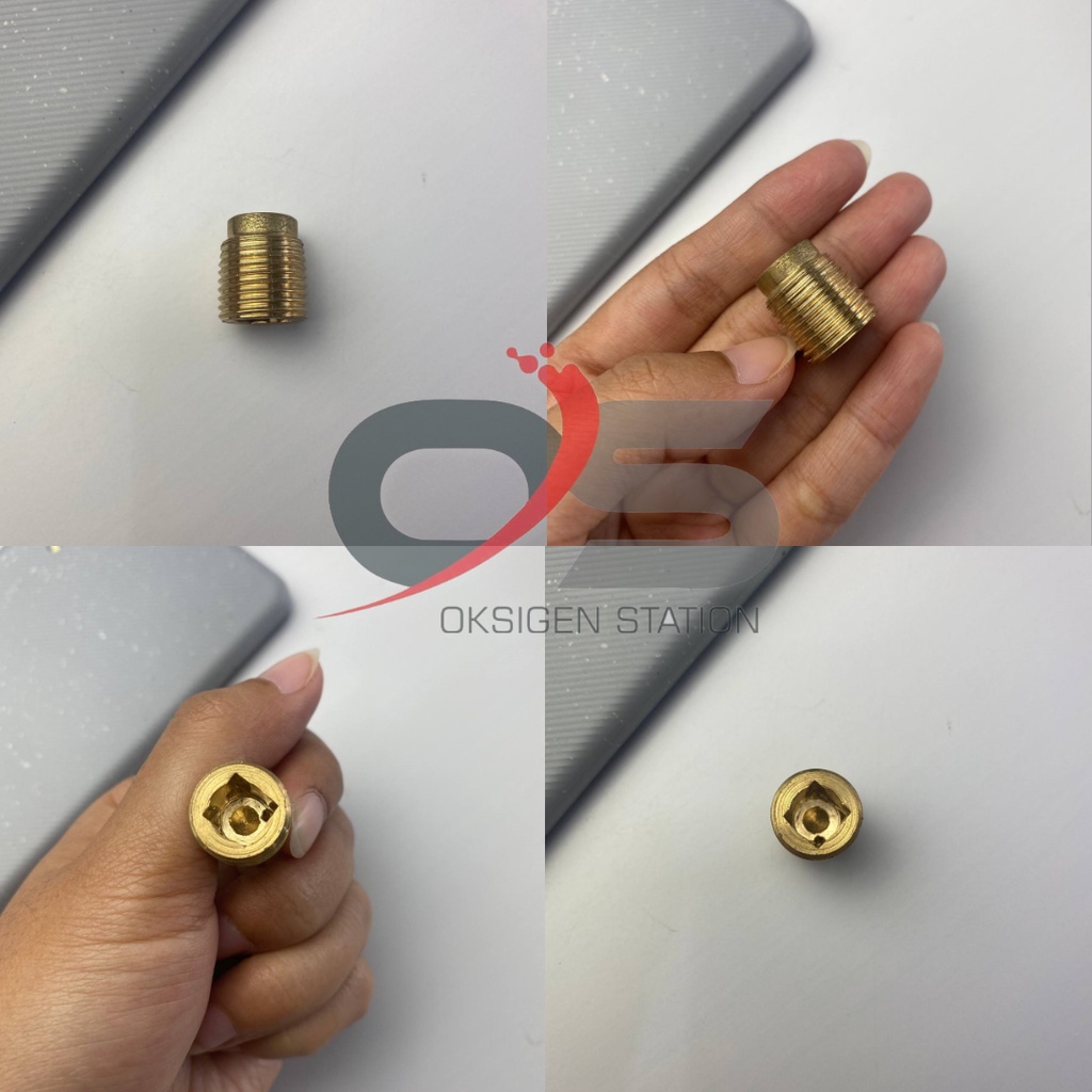 Jual Handwil Handwheel Oksigen / Bonit / Pen / Komponen Tabung Oksigen ...