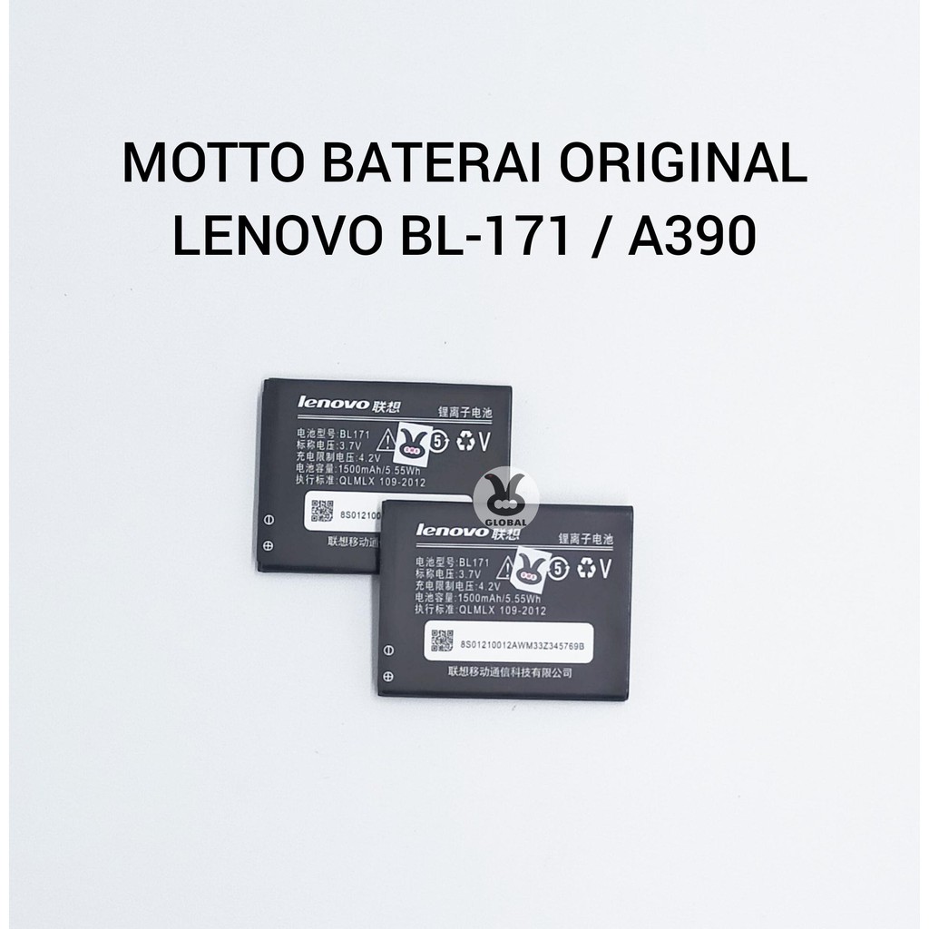 Jual Baterai Lenovo A390 Original Motto | Shopee Indonesia
