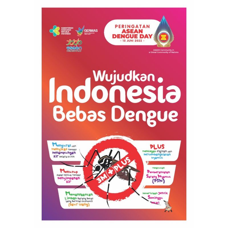 Jual Poster Wujudkan Indonesia Bebas Dengue | Shopee Indonesia