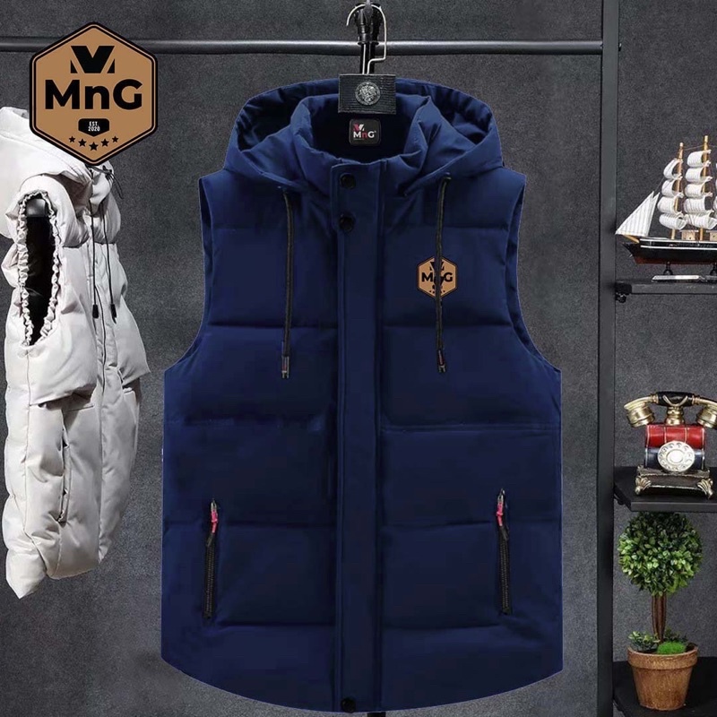 Jual Rompi MnG Taslan waterproof Perasut Bodyvest Pria Vest Motor ...