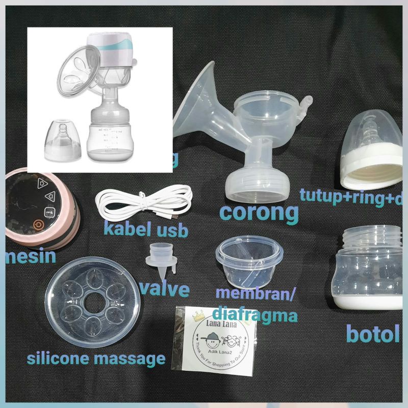 Jual sparepart spare parts pompa asi DQ-S007, avatar, athena | Shopee ...