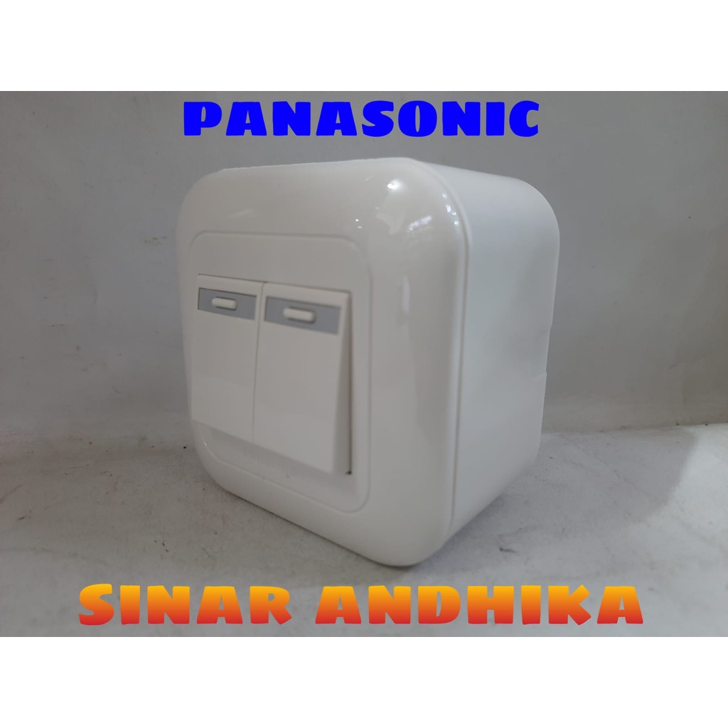 Jual SAKLAR SERI KECIL PUTIH OUTBOW PANASONIC WEJ 78029+WEJ 5531+WEJ ...