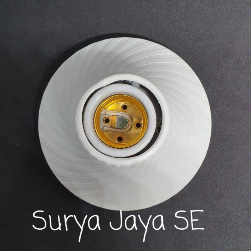 Jual Fitting Lampu Plafon E27 Bintang Lima Type LG | Shopee Indonesia