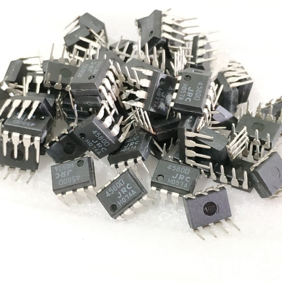 Jual IC JRC4580D / JRC4580 / IC DUAL OP AMP JRC 4580D / OPAMP JRC4580D ...