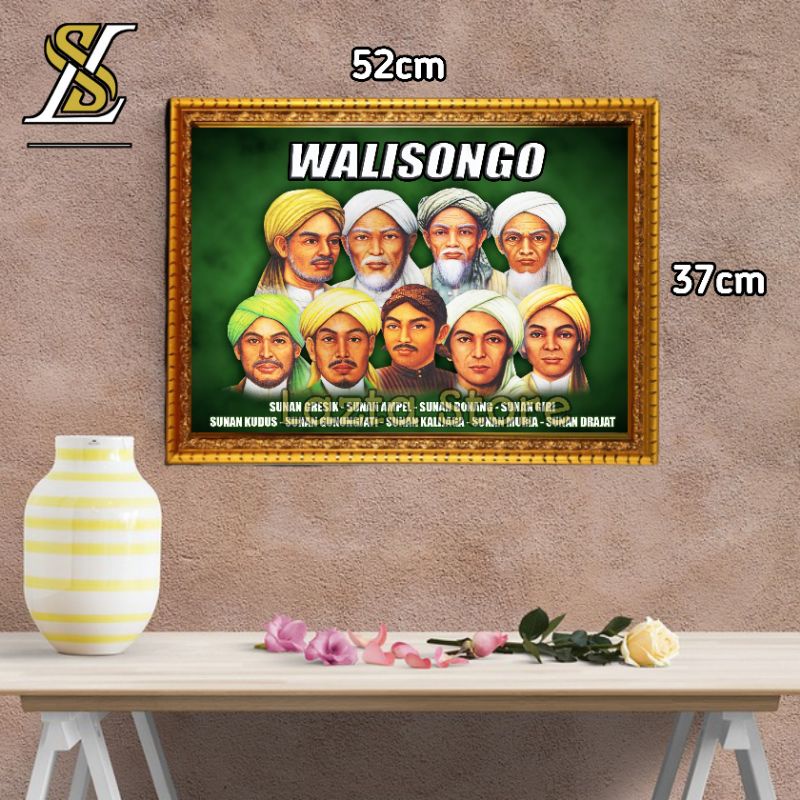 Jual POSTER DINDING WALISONGO|POSTER ULAMA DAN HABAIB HIASAN DINDING ...