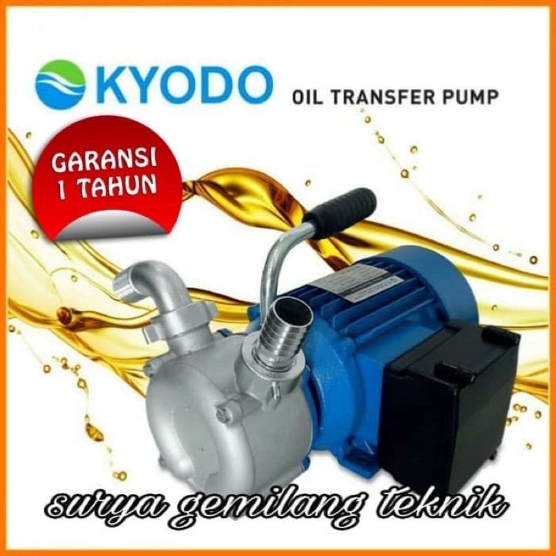 Jual POMPA CAIRAN KENTAL OLI MINYAK SOLAR KYODO CKD-25 HV-OIL TRANSFER ...