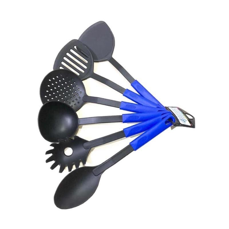 Jual Set Alat Masak Spatula Sutil isi 6pcs bahan Plastik Food Grade ...