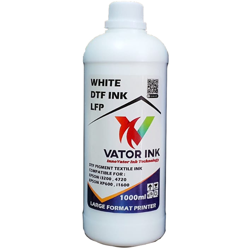 Jual Tinta Vator DTF LFP Large Format Printer CMYKW 1000ml | Shopee ... Jual Tinta Vator DTF LFP Large Format Printer CMYKW 1000ml | Shopee ...