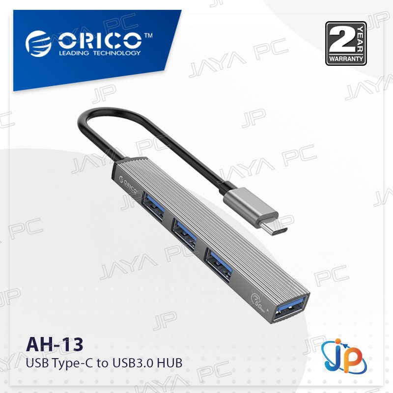 Jual Orico AH-13 USB Type-C To 4 Port USB 3.0 & 2.0 HUB Expansion ...