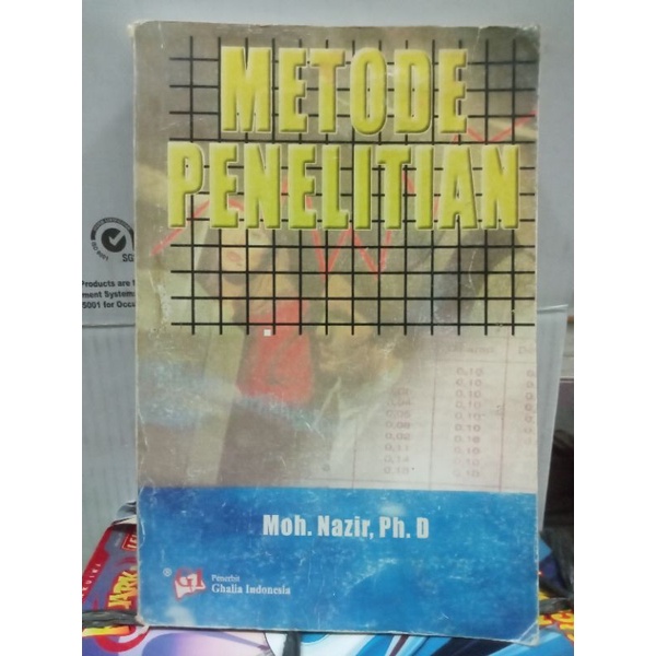 Jual buku metode penelitian pengarang Muhammad Nazir | Shopee Indonesia