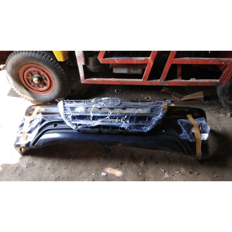 Jual bemper bumper depan innova grand 2012-2015 paket upgrade | Shopee ...