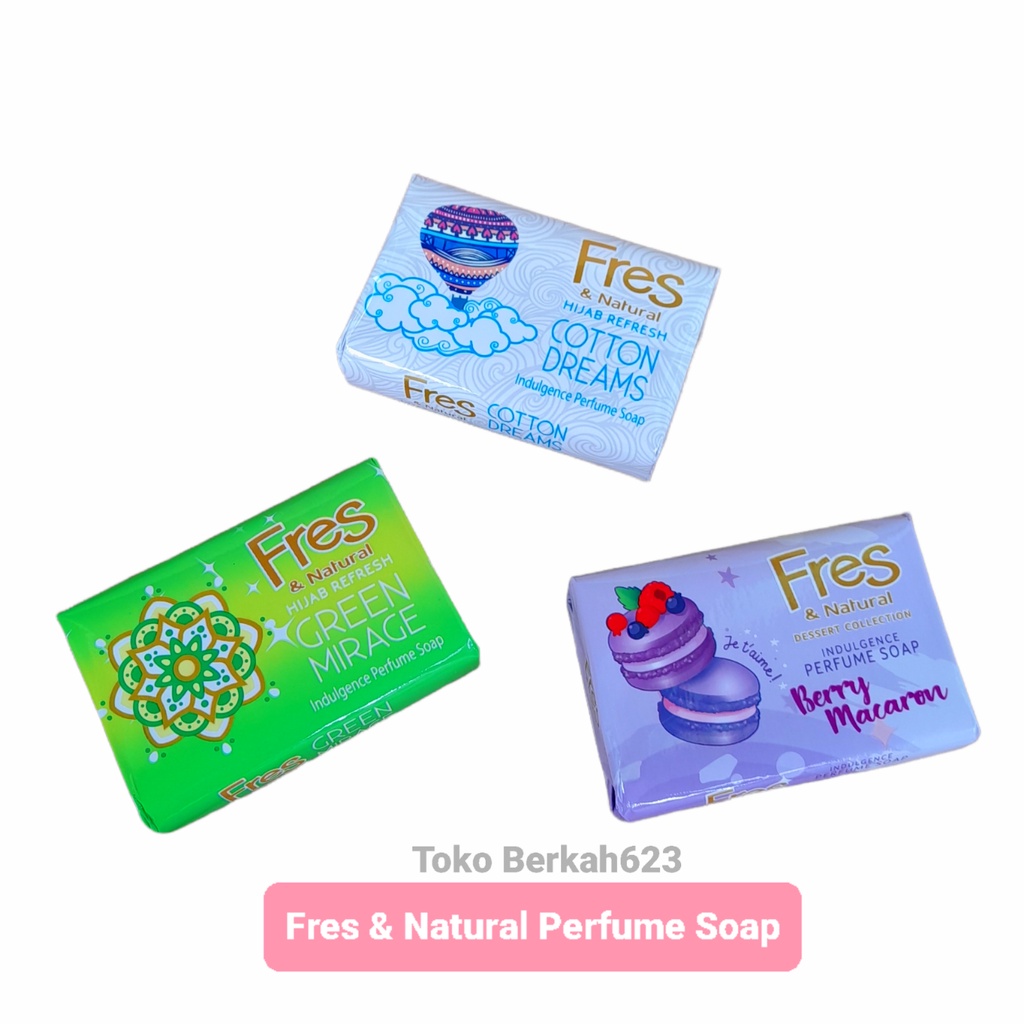 Jual FRES & NATURAL Sabun Batang 76gr Indulgence Perfume Soap | Shopee ...