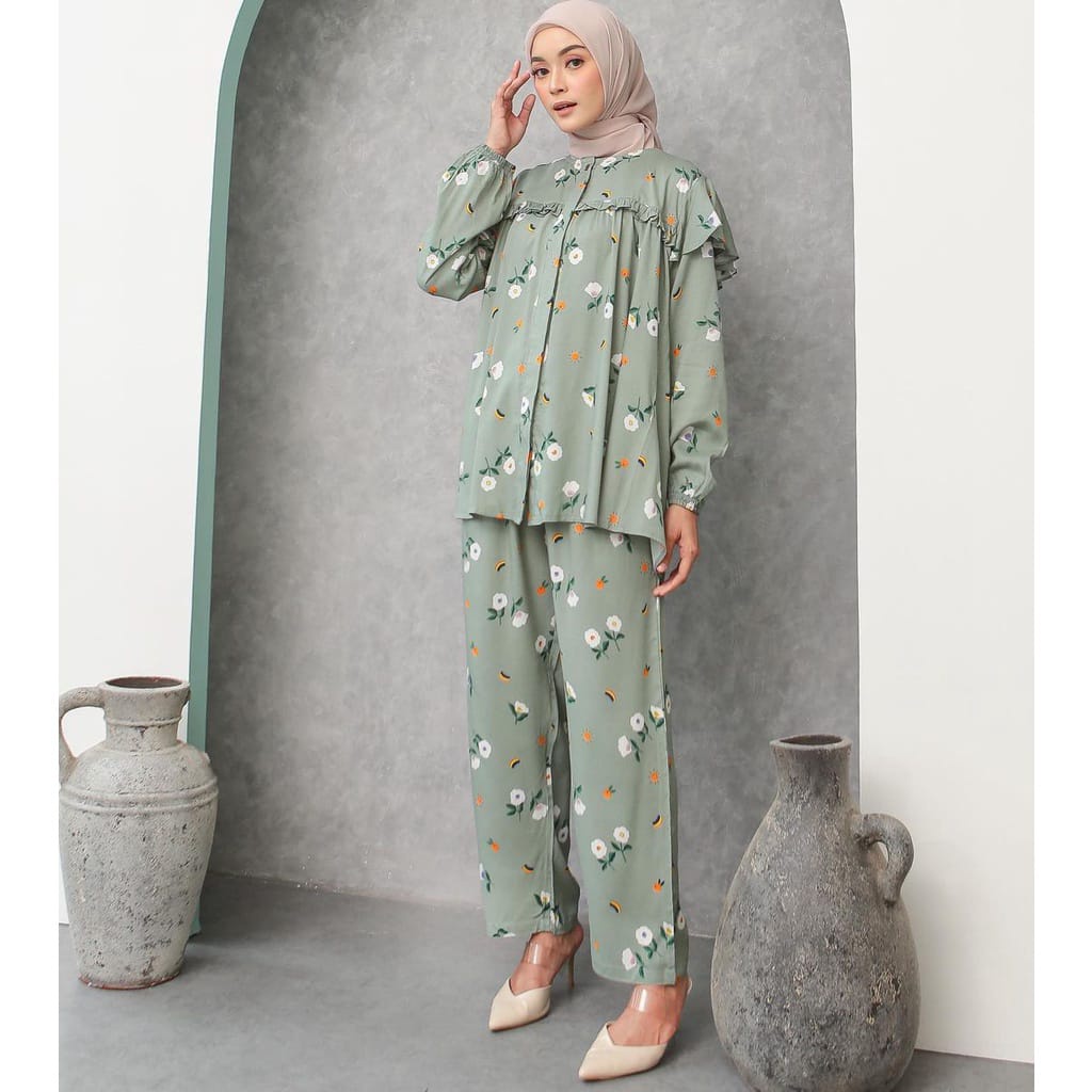 Jual One set Jumbo / setelan rayon Jumbo/ One set wanita / One set ...