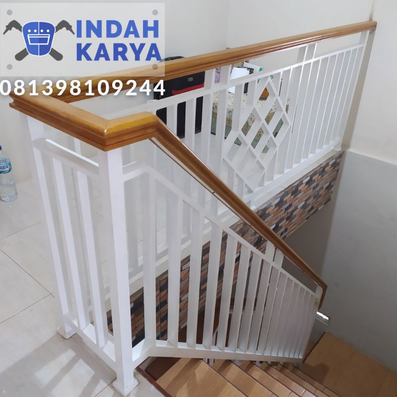 Jual railing tangga handrail kayu | Shopee Indonesia