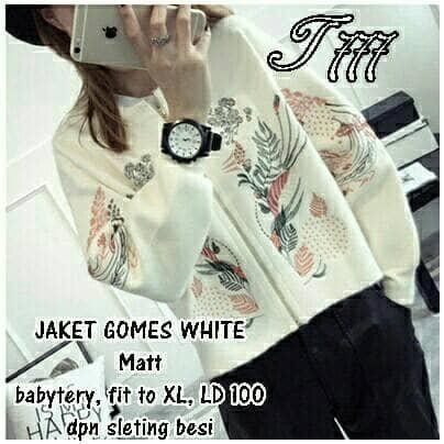 Jual Brand G347 Jaket Gomes White - ABOS Brand G335 | Shopee Indonesia