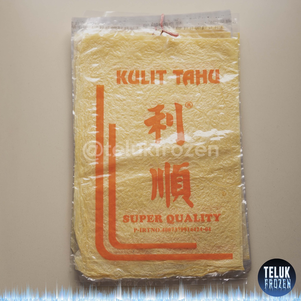 Jual kulit tahu super quality 50gr lisun 1 IKAT (10 lembar) kulit ...