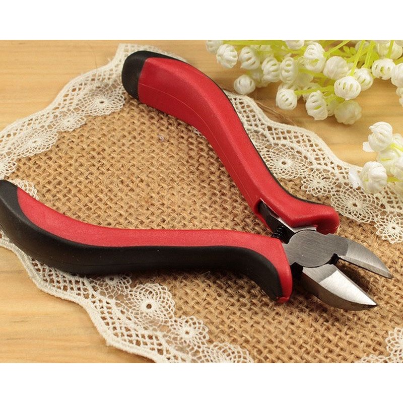 Jual 1 Buah Side Cutter,cutting Nippers (Tang Potong) Merah PL-07 Foton ...