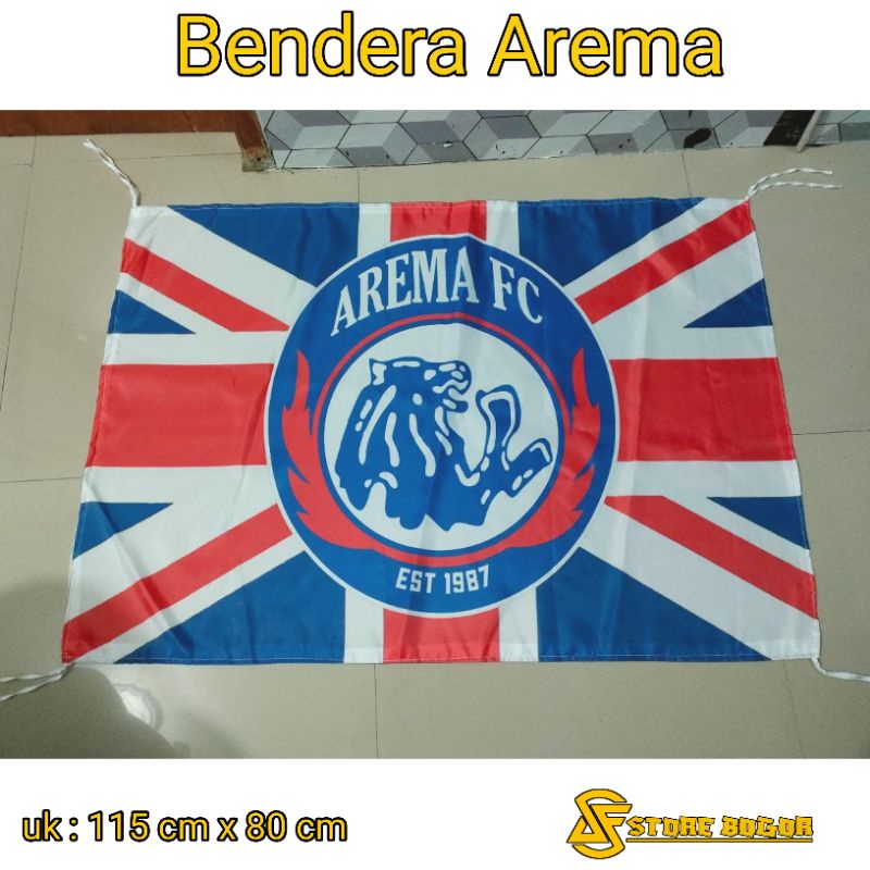 Jual Bendera Arema Malang flag besar termurah | Shopee Indonesia
