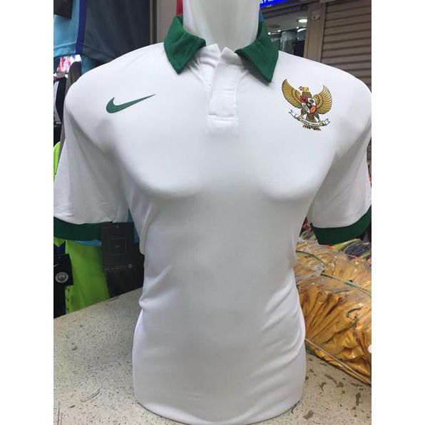 Jual Jersey Timnas Indonesia Away Kerah Putih / Baju Bola / Garuda ...