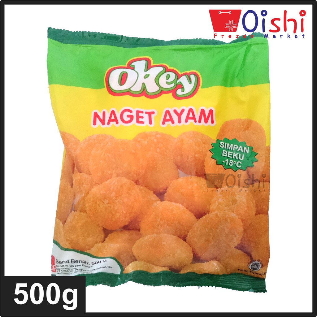 Jual Okey Naget Nugget Nuget Ayam 500g | Shopee Indonesia