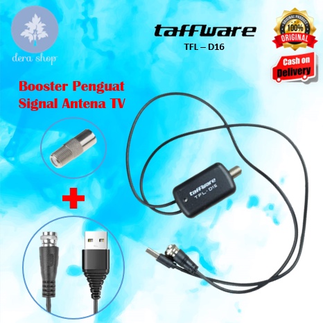 Jual Penguat Signal Antena TV Amplifier Sinyal Booster HD DVB-T2 TFL ...