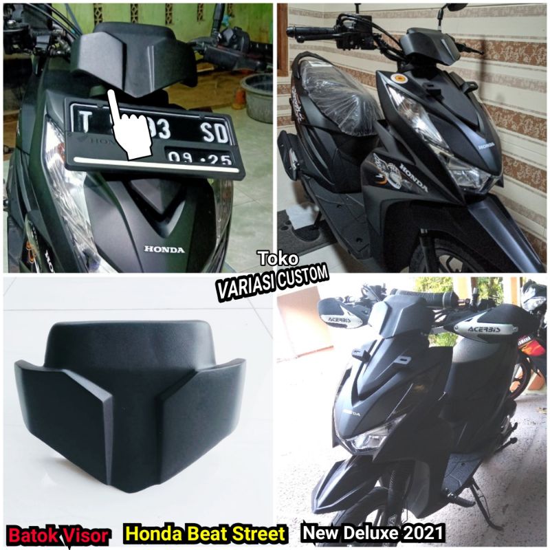 Jual Visor Honda Beat Street led 2020 2021 Aksesoris Variasi Custom ...