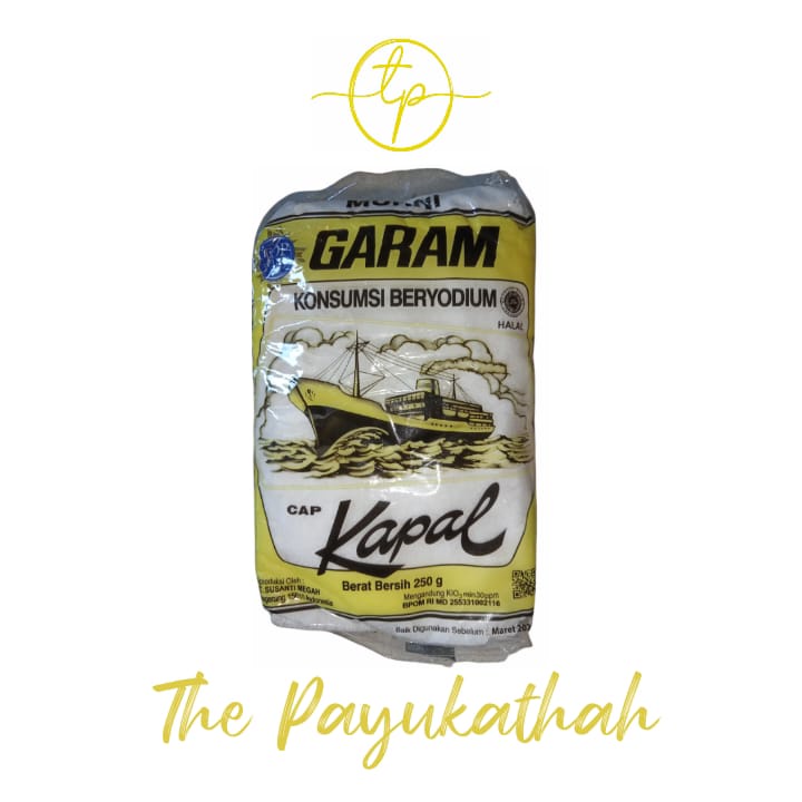 Jual Garam Dapur Cap Kapal / Garam Masak Beryodium Murah | Shopee Indonesia