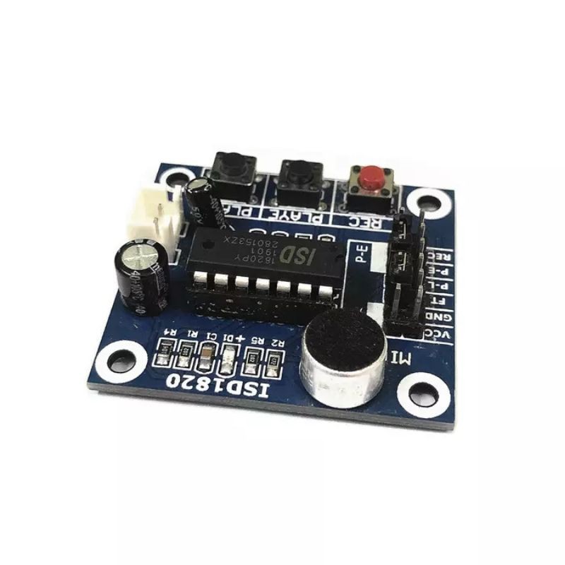 Jual kit isd1820 module rekam perekam suara voice recorder | Shopee ...
