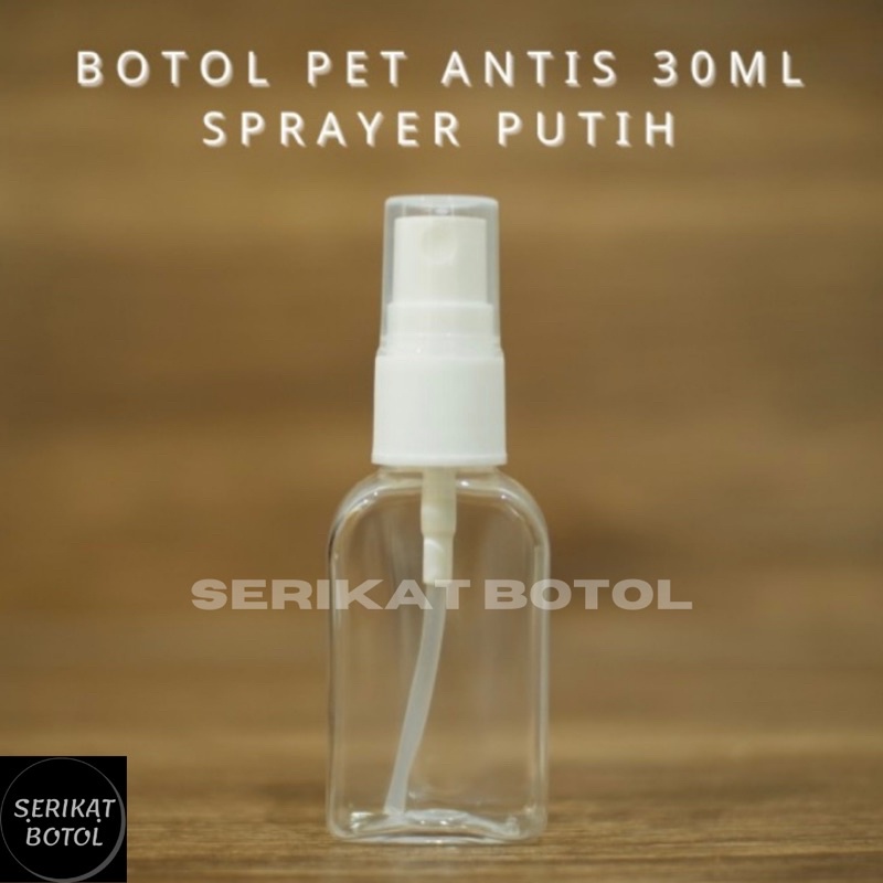 Jual BOTOL SPRAY OVAL 30ML 30 ML BOTOL SPRAI 30ML BOTOL SEMPROT 30ML ...