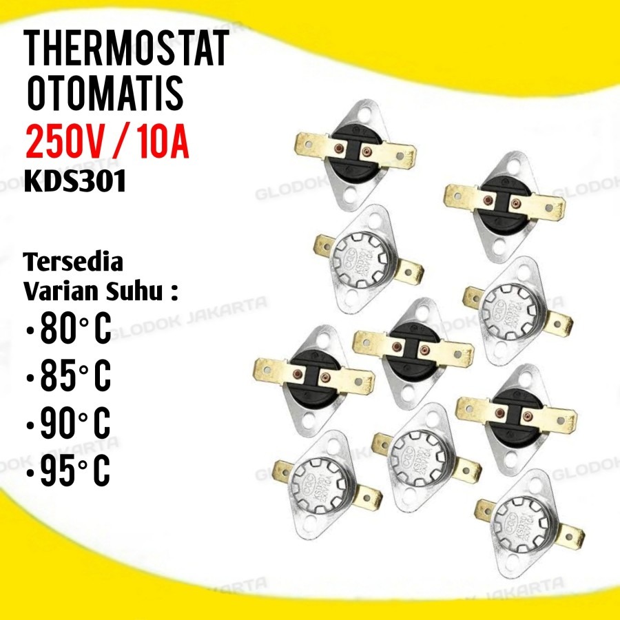 Jual Thermostat Bimetal / Pengatur Suhu Otomatis Dispenser, Magic Com | Shopee Indonesia