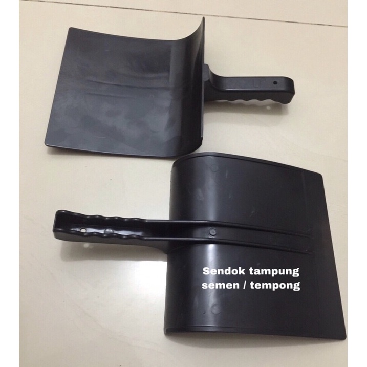 Jual tempong semen Sendok tampung semen pvc fiber pastik tebal BAGUS ...