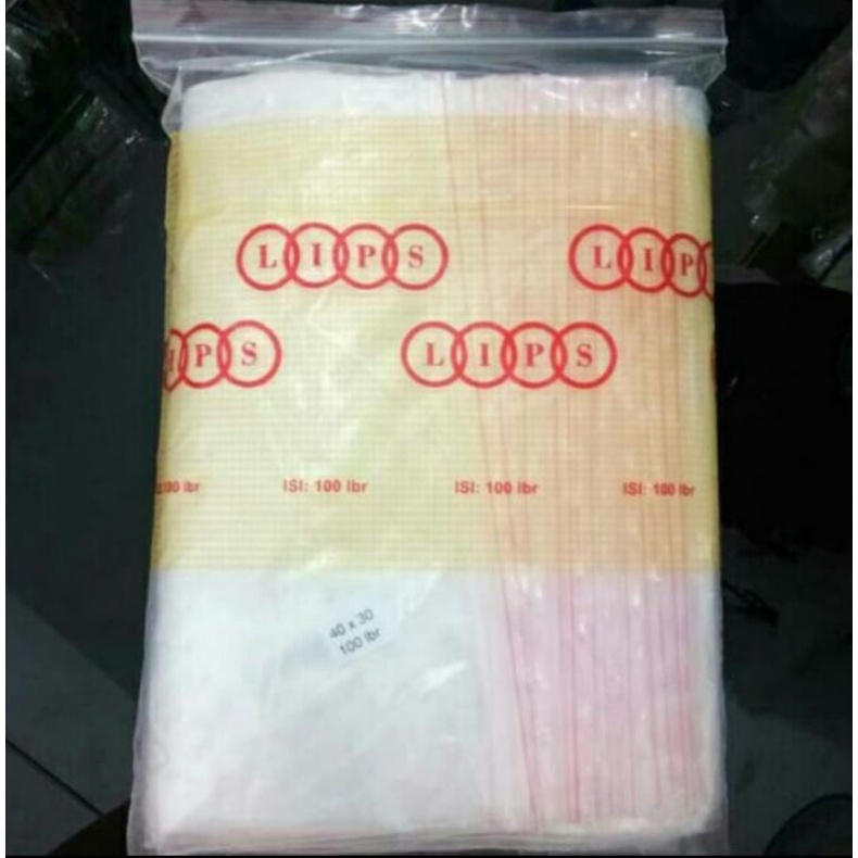 Jual Plastik klip 30x40 / Ziplock 30cm Plastik Zip Lock Besar 30 x 40 ...