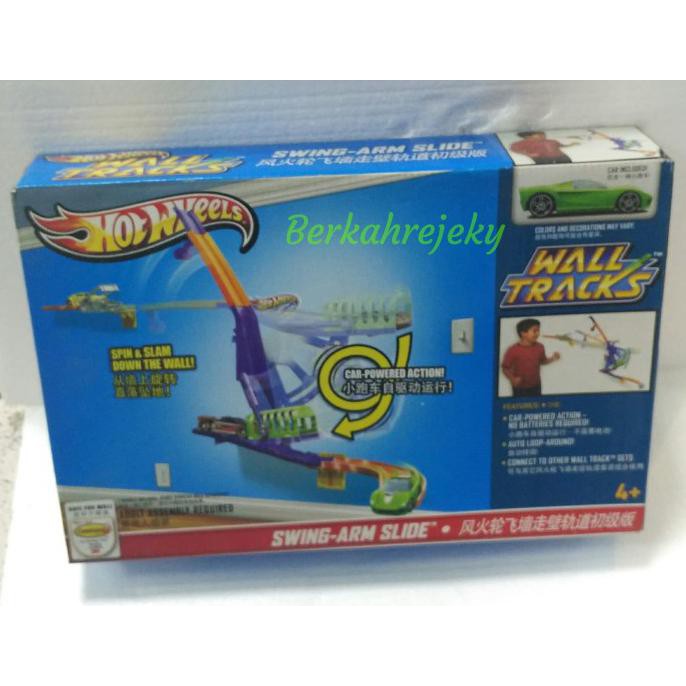 Jual Track Hot Wheel Wall Tracks Swing Arm Slide Best Seller | Shopee ...