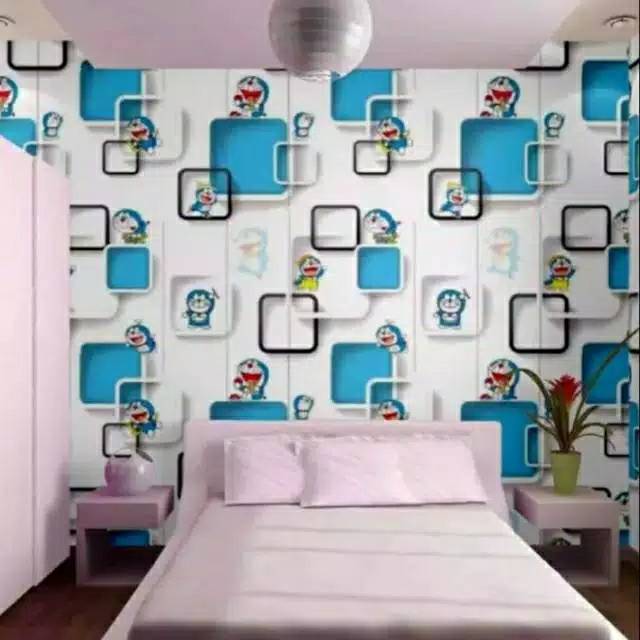 Jual Wallpaper dinding karakter Doraemon 10x45cm | Shopee Indonesia