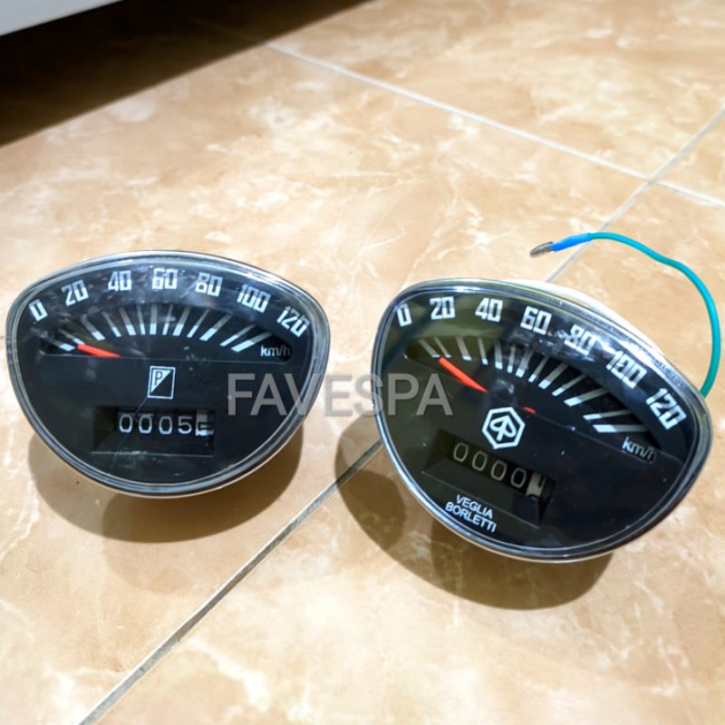 Jual SPEEDOMETER VESPA KERANG LAYAR HITAM VEGLIA | Shopee Indonesia