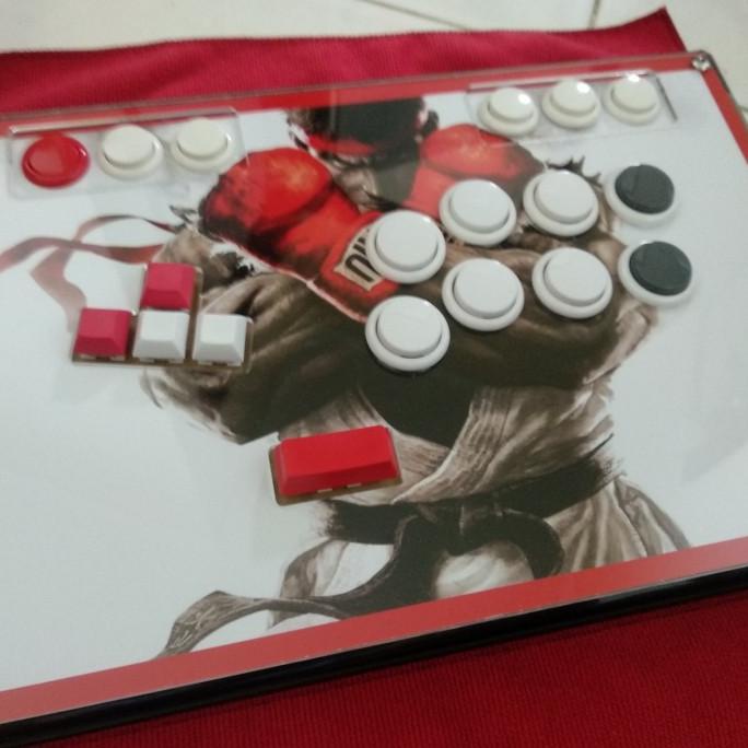 Jual PC Mixbox Arcade Fightstick Fightcade WASD Tekken NO STICK STIK ...