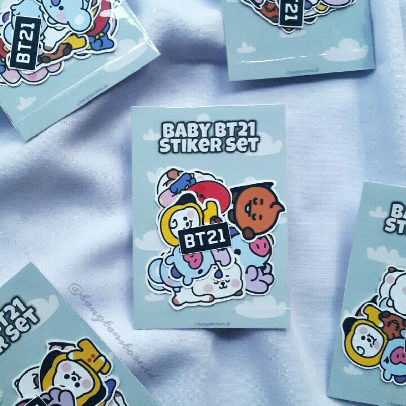 Jual BABY BT21 STICKER SET | Shopee Indonesia