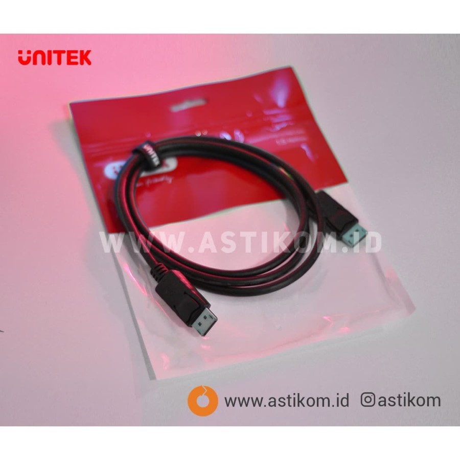 Jual Kabel display port to display port 1,5 meter unitek | By Astikom ...