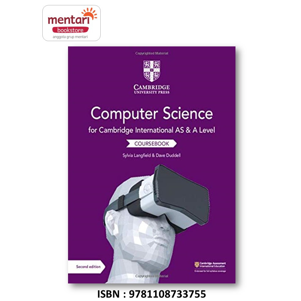 Jual Cambridge International AS and A Level Computer Science Coursebook ...