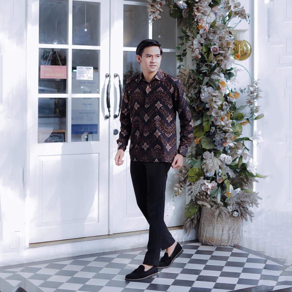 Jual Kabaya Couple Batik Lamaran Tunangan Ziva Series | Shopee Indonesia