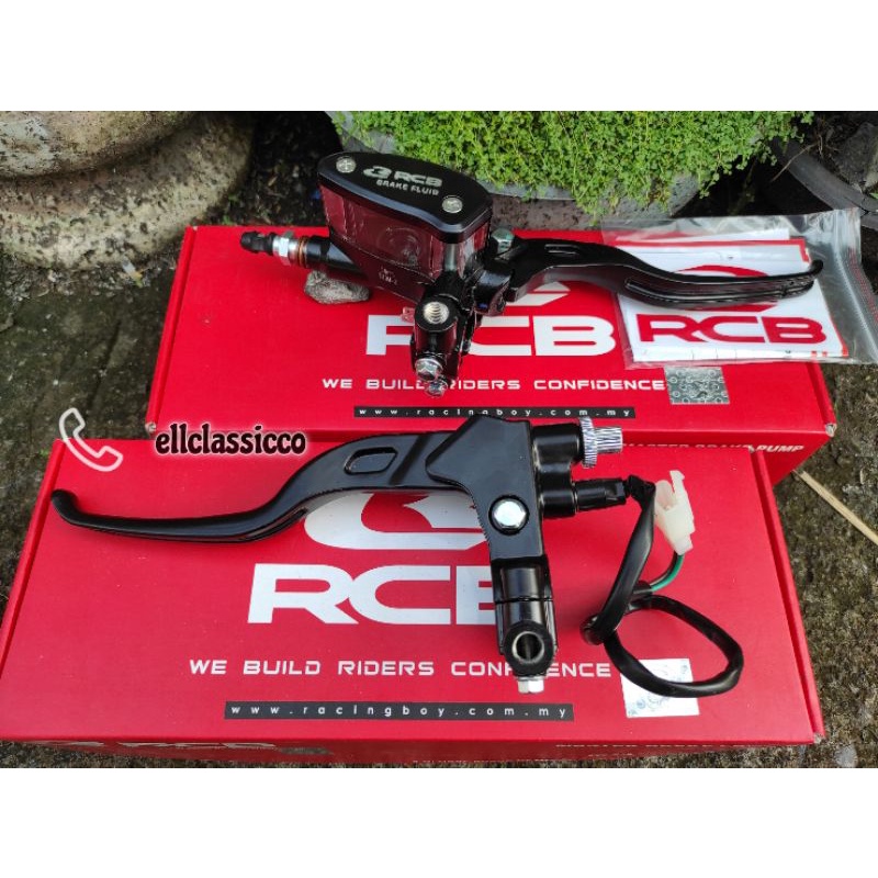 Jual Master rem RCB racing boy E2 14mm set handel hendle kopling rcb ...