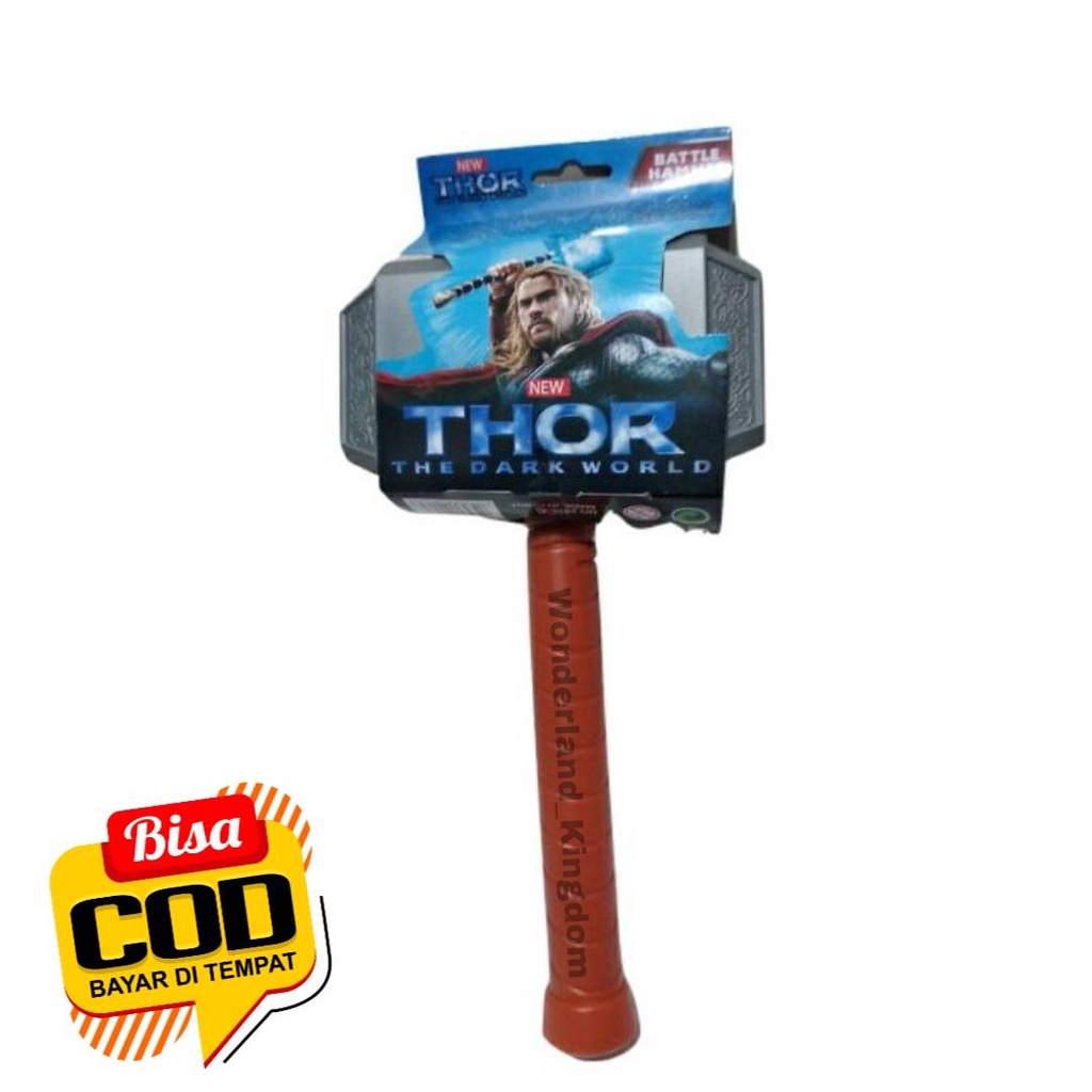 Jual MAINAN ANAK-ANAK PALU THOR MJOLNIR KOLEKSI AVANGERS | Shopee Indonesia